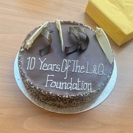 Foundation staff gather to reflect on their achievements after ten ...